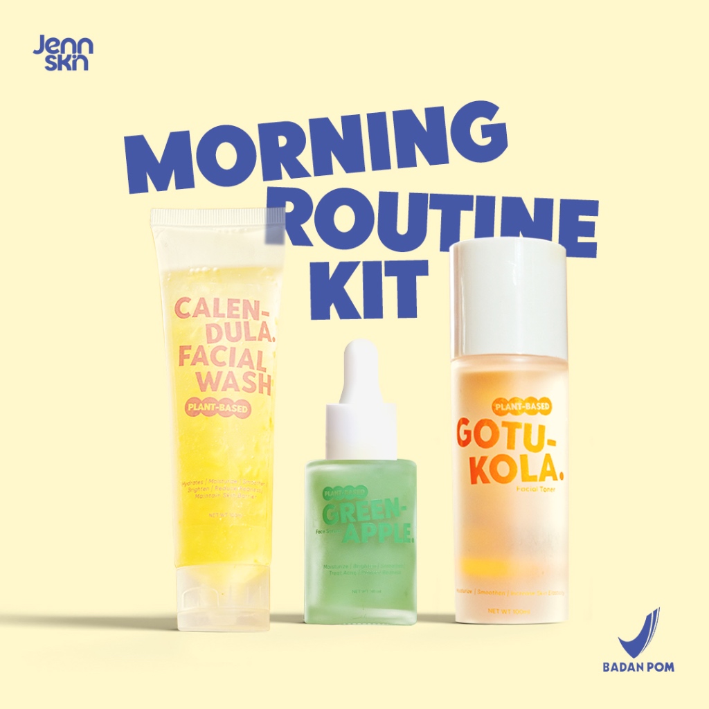 Jual JENNSKIN NATURALS Morning Glowing Kit Skincare | Shopee Indonesia