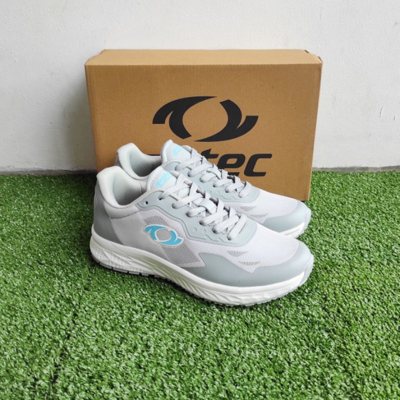 Jual Sepatu Running Astec Iris Light Grey Original | Shopee Indonesia
