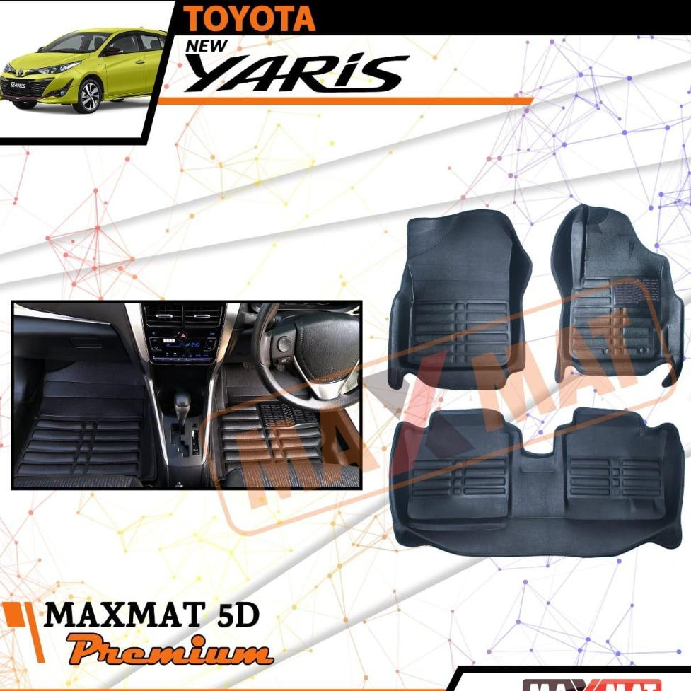 Jual Karpet Mobil 5D Maxmat Premium Toyota New Yaris - Car Mat 5D ( 2 ...