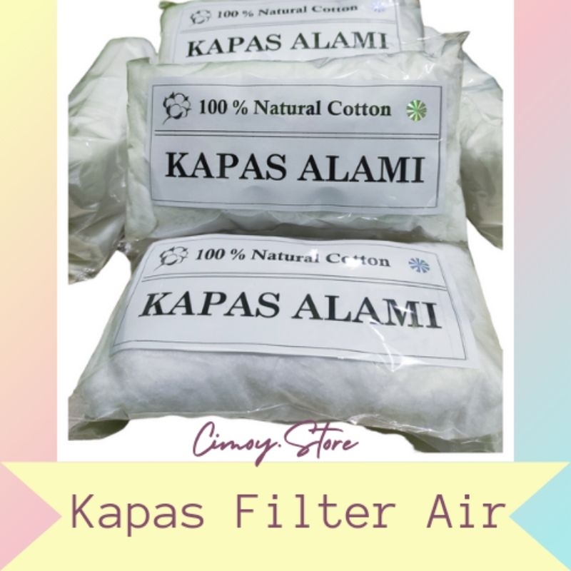 Jual KAPAS ALAMI 100% FILTER AIR UNTUK ZERNII WATER FILTER | Shopee ...