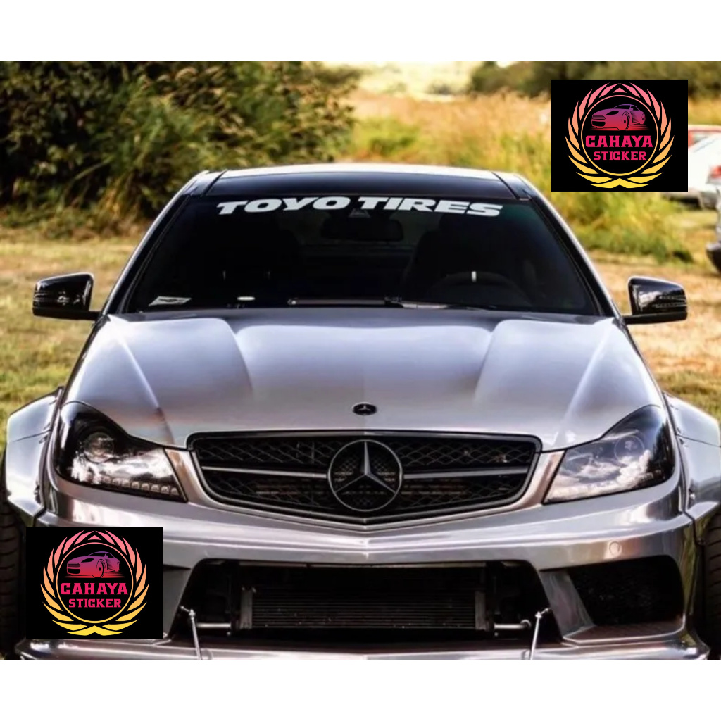 Jual sticker mobil keren sticker toyo tires sticker kaca mobil toyota ...