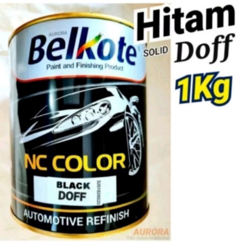 Jual Cat Belkote NC Black Doff/Hitam Doff Belkote | Shopee Indonesia