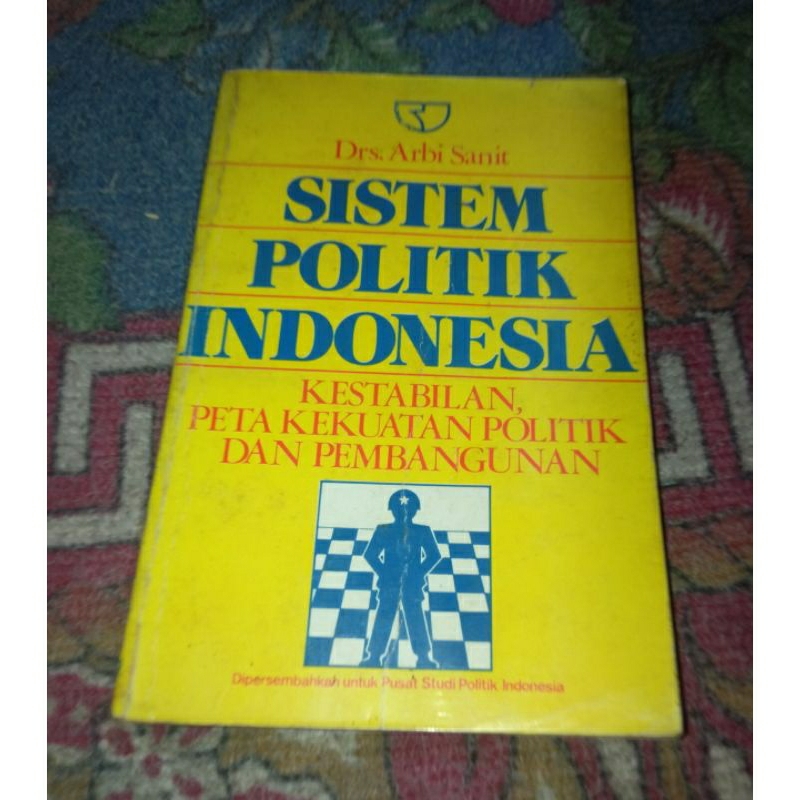 Jual buku sistem politik Indonesia Drs Arbi sanit | Shopee Indonesia