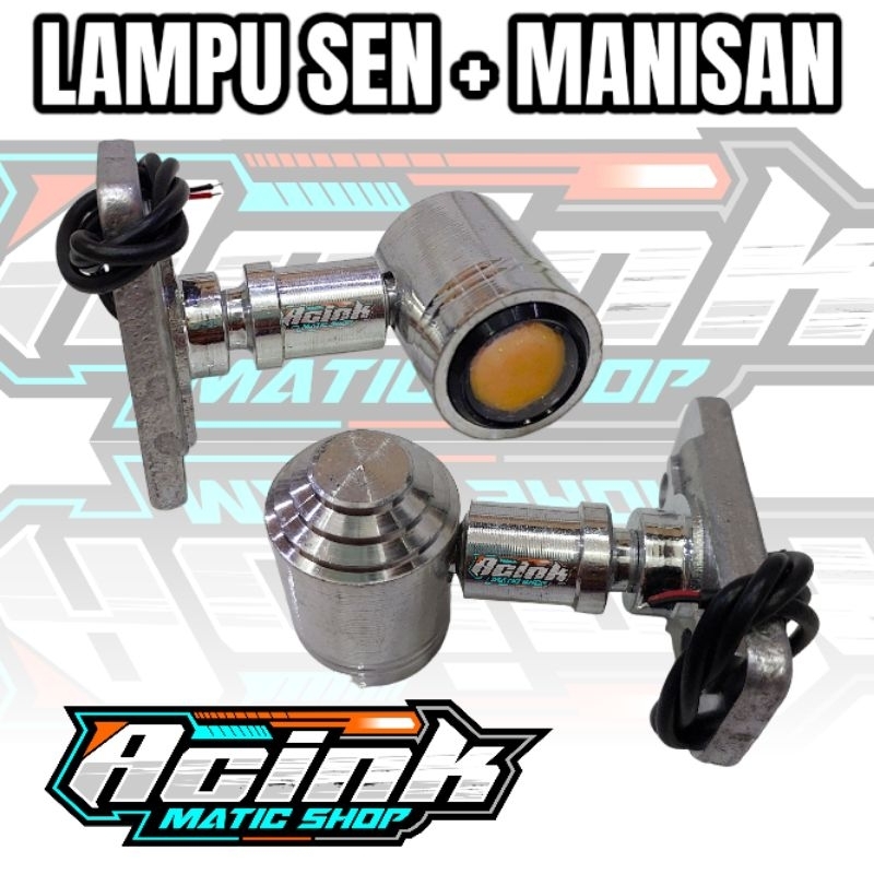 Jual SEIN LED STEINLIS RITING LED TABUNG SEN LED RETENG MODEL STAINLEES ...