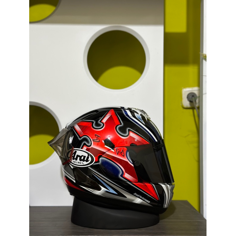 Jual HELM ARAI RX7X NAKANO SHURIKEN SILVER | Shopee Indonesia