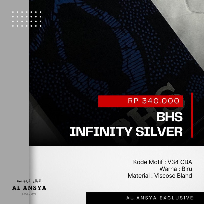Jual SARUNG BHS INFINITY SILVER | Shopee Indonesia