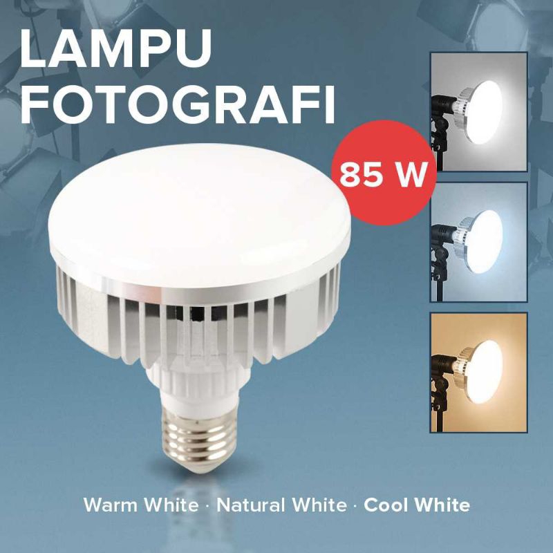 Jual Lampu Fotografi E27 Photography Fill Light Stepless Dimming 85W ...