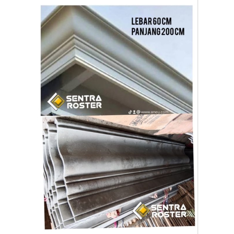 Jual Lisplang beton lebar 60 cm | Shopee Indonesia