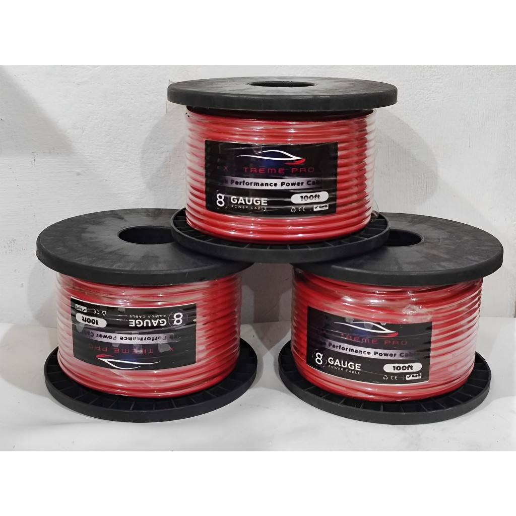 Jual Kabel 8 awg/kabel power/kabel strum x treme pro-harga per meter ...