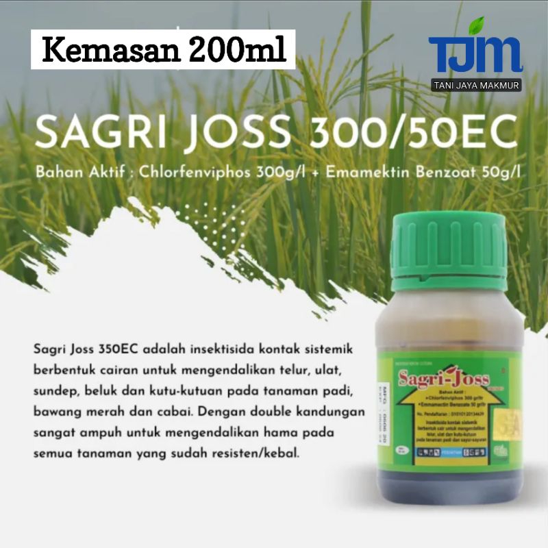 Jual Sagri Joss 300/50EC Kemasan 200'ml | Shopee Indonesia