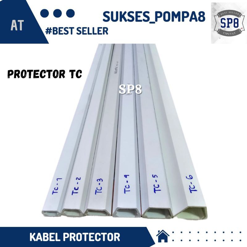 Jual Penutup Kabel / Protector TC / Kabel Protector TC-1/2/3/4/5/6 | Shopee Indonesia