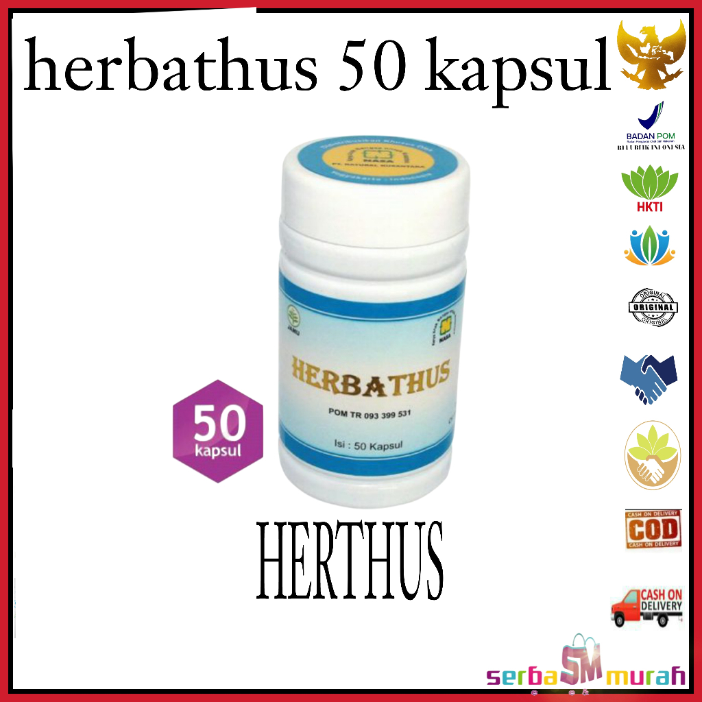 Jual HERBATHUS NASA - KEMASAN 50 KAPSUL - HERBATHUS - HERBATUS NASA ...