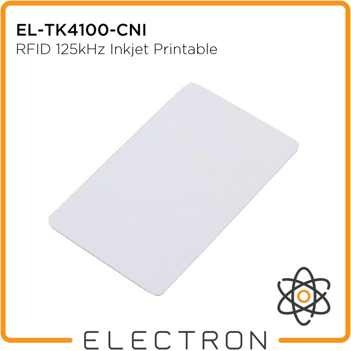 Jual EL-TK4100-CNI 125kHz Proximity RFID Inkjet Printable Card Kartu ...