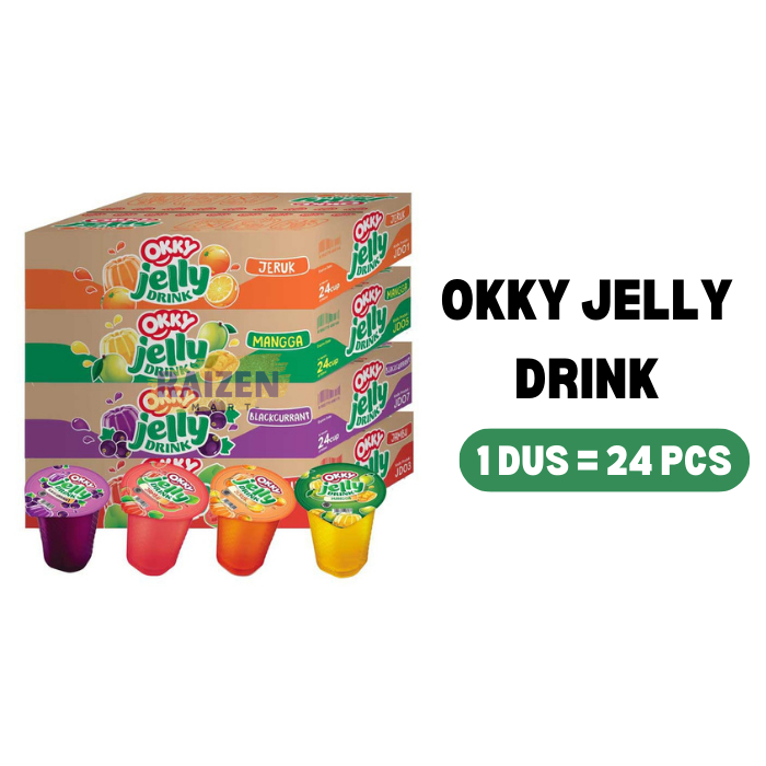 Jual Okky Jelly Drink 145ml 1 dus isi 24 pcs | Shopee Indonesia