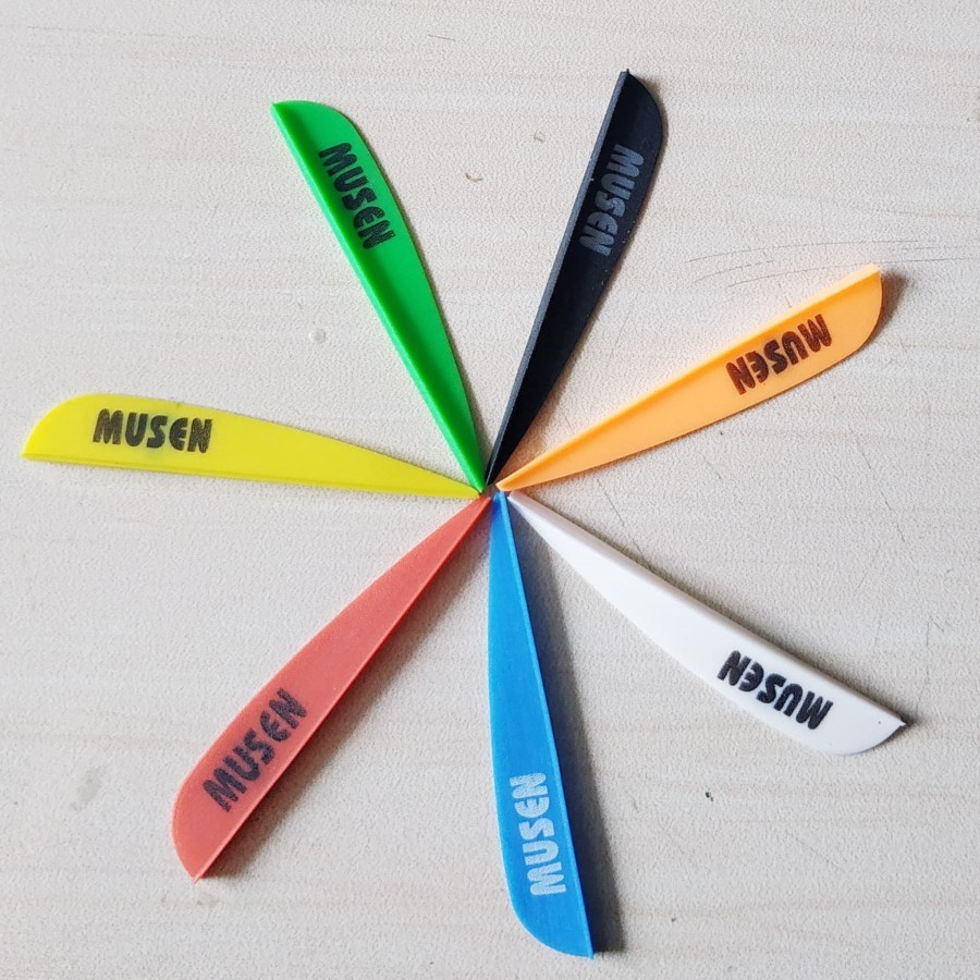 Jual Musen Rubber Vanes Parabolic 2 inch Vanes Karet Anak Panah ...
