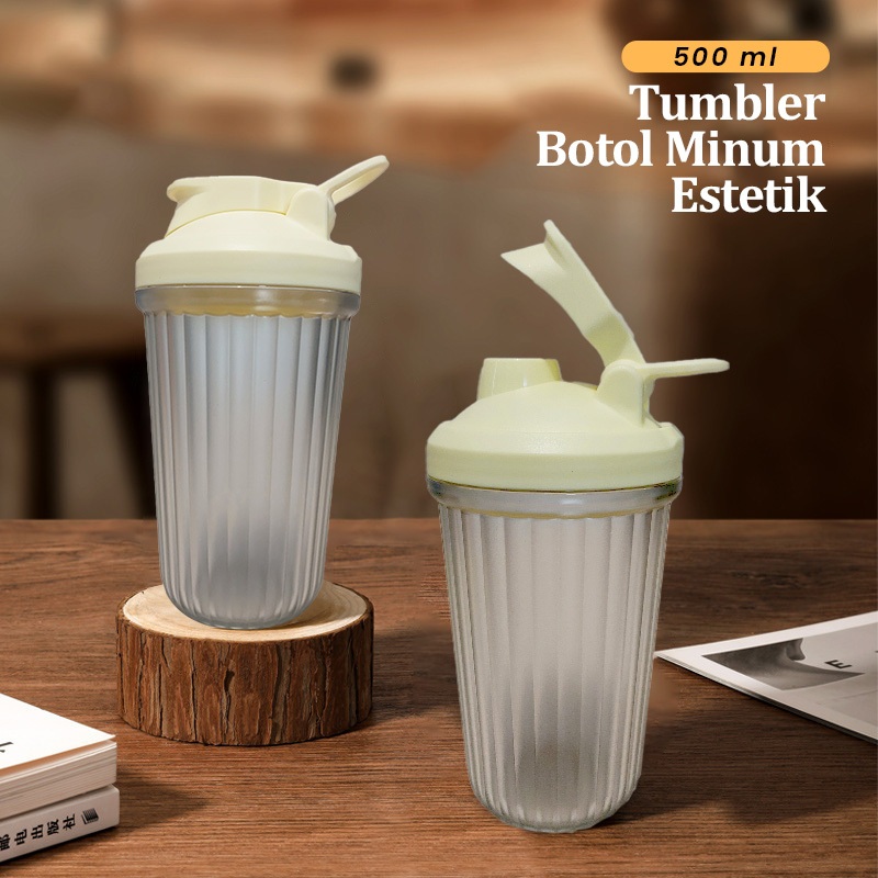 Jual Botol Minum Botol Minum Flip Botol Fiber Tumbler Gym Portable Cup ...