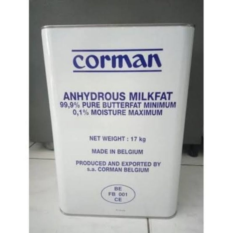 Jual CORMAN AMF BUTTER P3 REPACK 5KG Anhydrous Milkfat | Shopee Indonesia