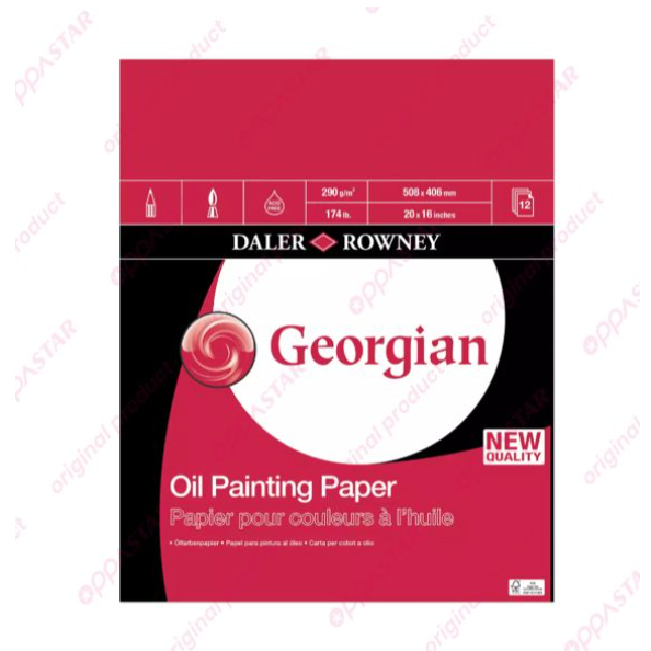 Jual Kertas Lukis Daler Rowney Oil Painting Paper 290g 508x406 ...