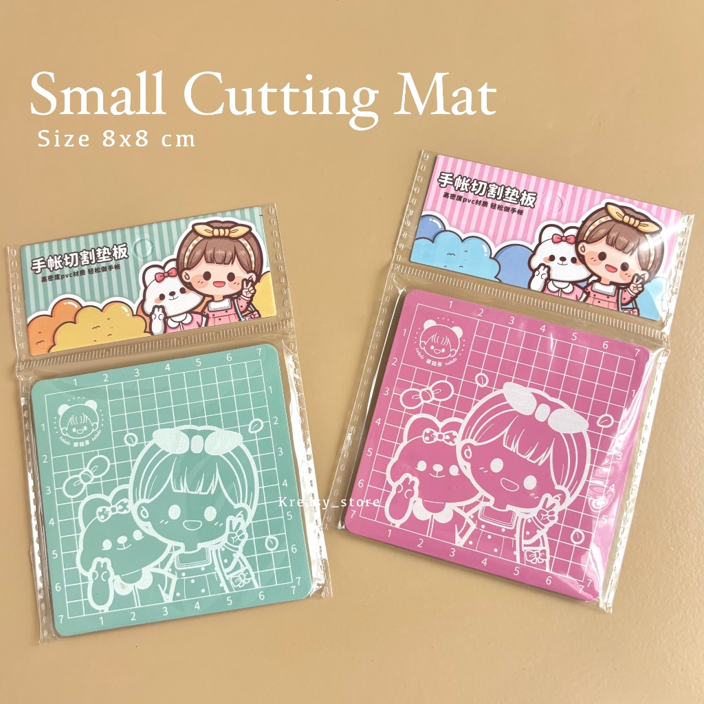 Jual Cutting Mat Mini 8x8cm - Alas Potong Lucu - Tiny Cutting Mat ...