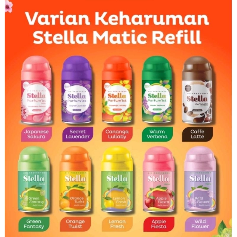 Jual STELLA MATIC REFILL 225ML | Shopee Indonesia