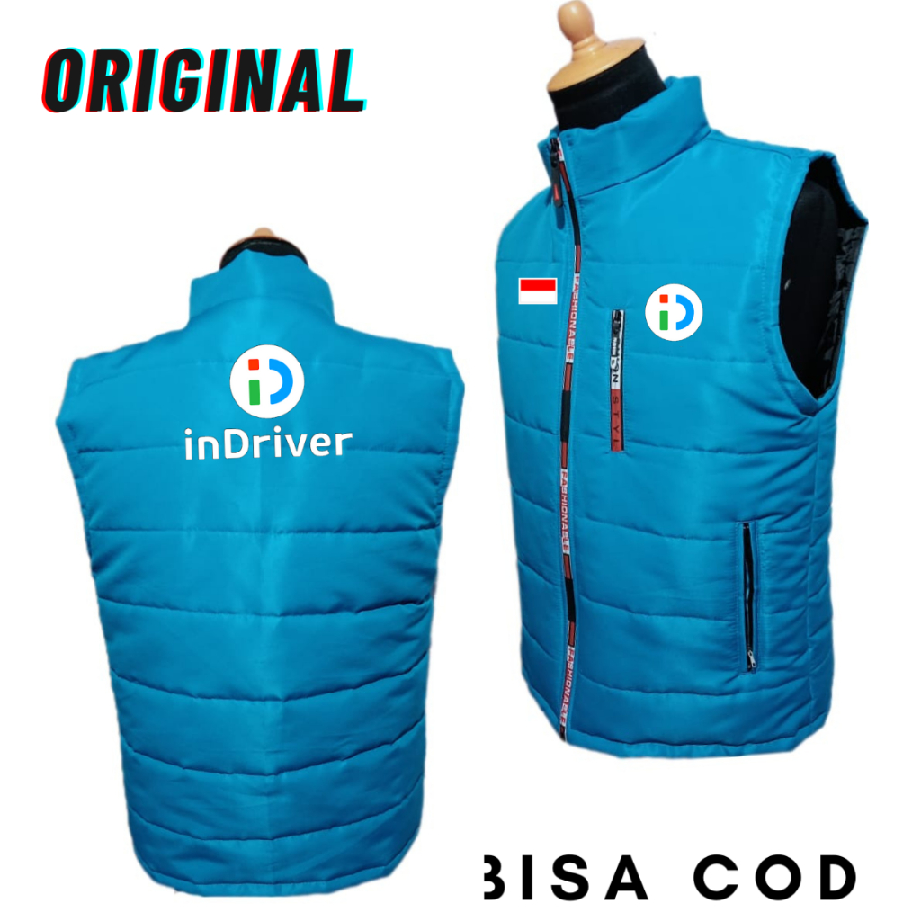 Jual ROMPI inDriver TERBARU / Rompi Drill / Rompi Motor Pelindung Dada ...