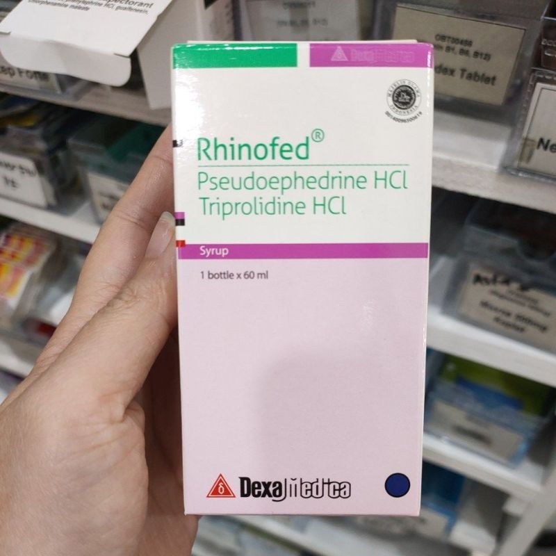 Jual Rhinofed Sirup Original Ready Stock | Shopee Indonesia