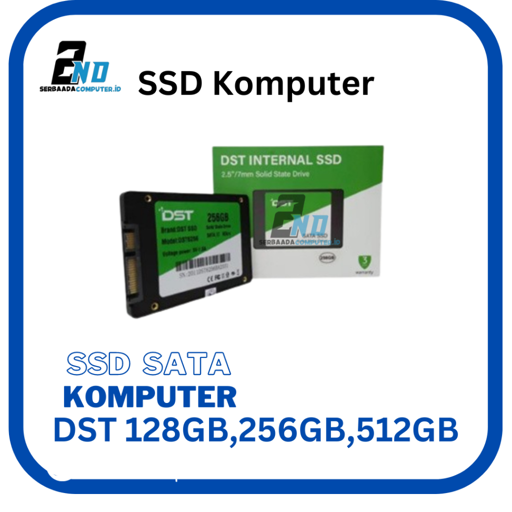 Jual SSD DST 128GB - 256GB-512 2.5" Sata III Interface / SSD INTERNAL ...