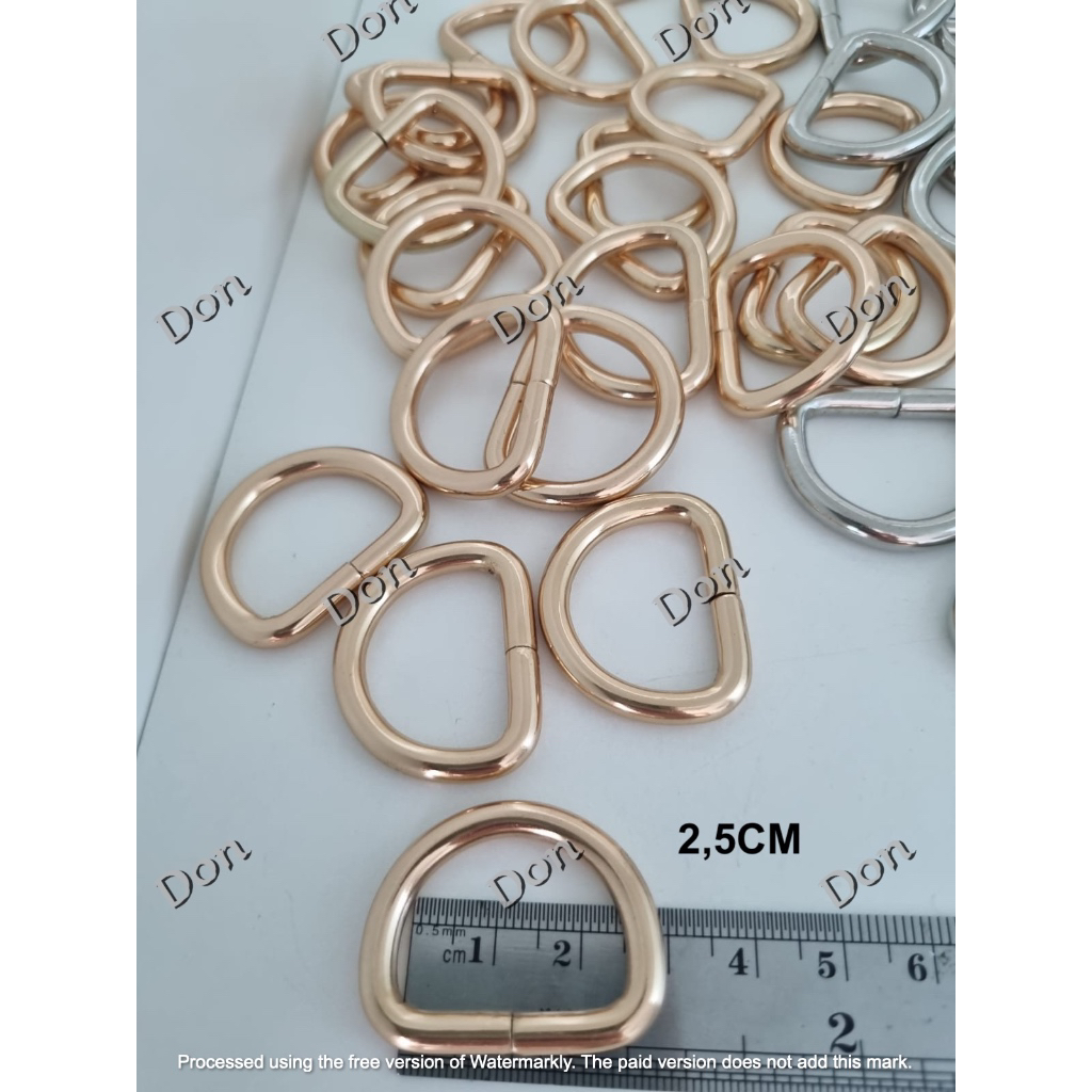 Jual RING D TAS 1,5 CM SD 4 CM GRADE A | Shopee Indonesia