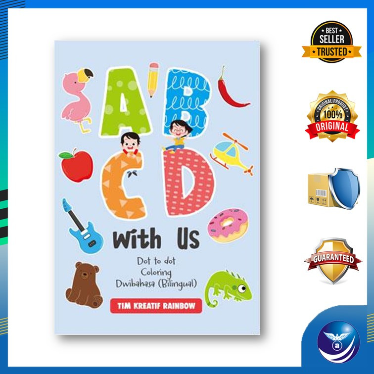 Jual buku - ABCD With Us Dot To Dot Coloring Dwibahasa (Bilingual ...