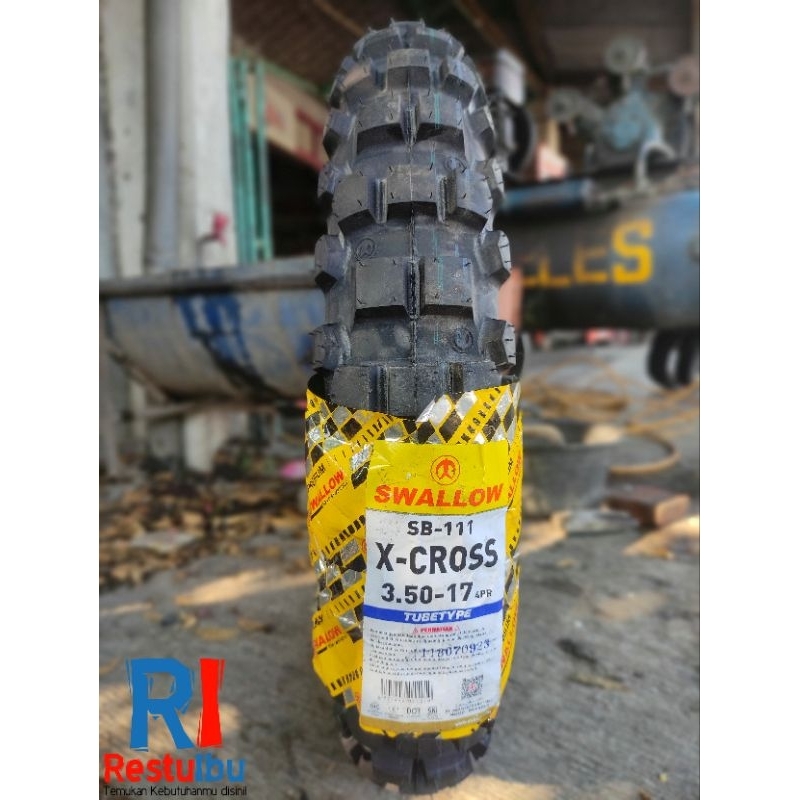 Jual Ban Cross Swallow X-Cross SB-111 350-17 (90/100-17) | Shopee Indonesia