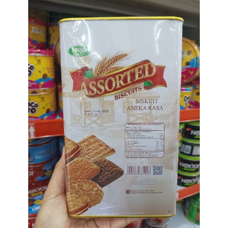 Jual UBM ASSORTED BISCUITS 650GR BISKUIT ANEKA RASA | Shopee Indonesia