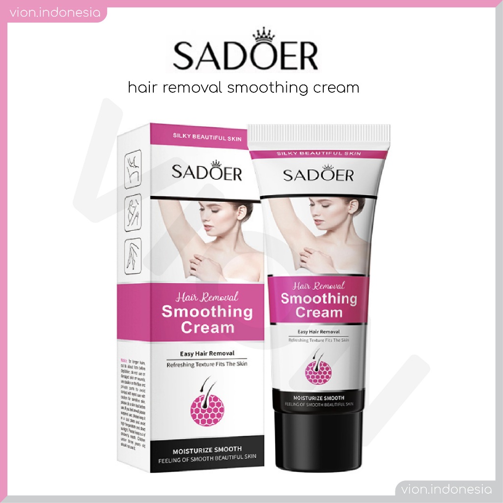 Jual SADOER Hair Removal Cream Krim Penghilang Bulu Perontok Bulu ...