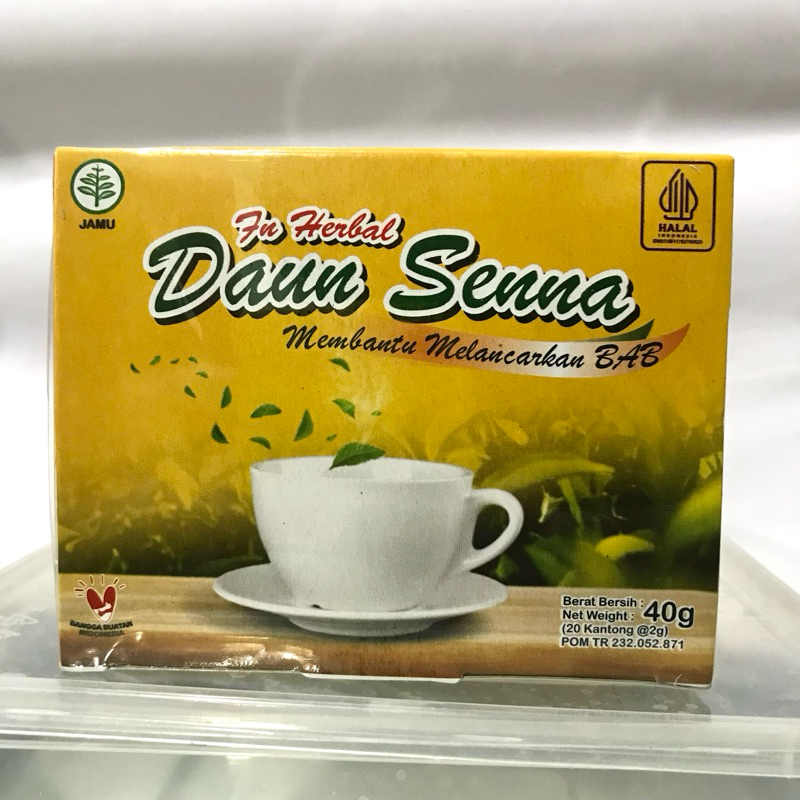 Jual Teh celup herbal DAUN SENNA teh pelangsing dan melancarkan buang ...