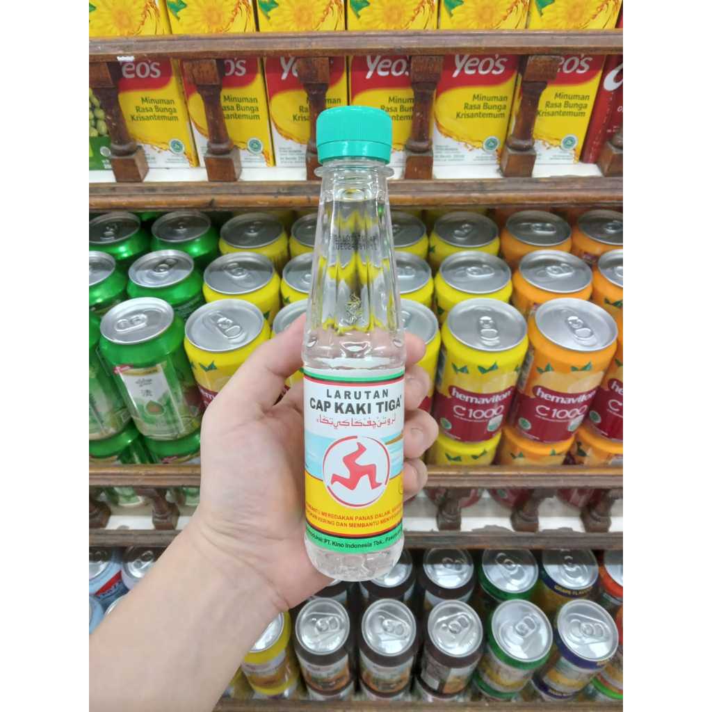 Jual LARUTAN CAP KAKI TIGA BOTOL 200ml | Shopee Indonesia