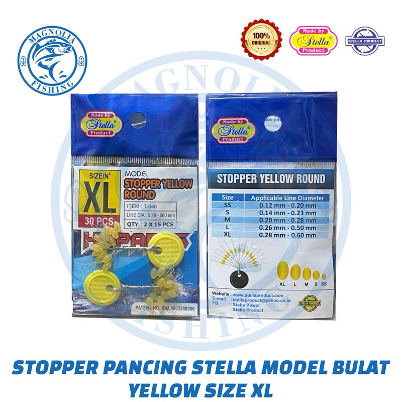 Jual Stopper Pancing Stella Products Bulat | Shopee Indonesia