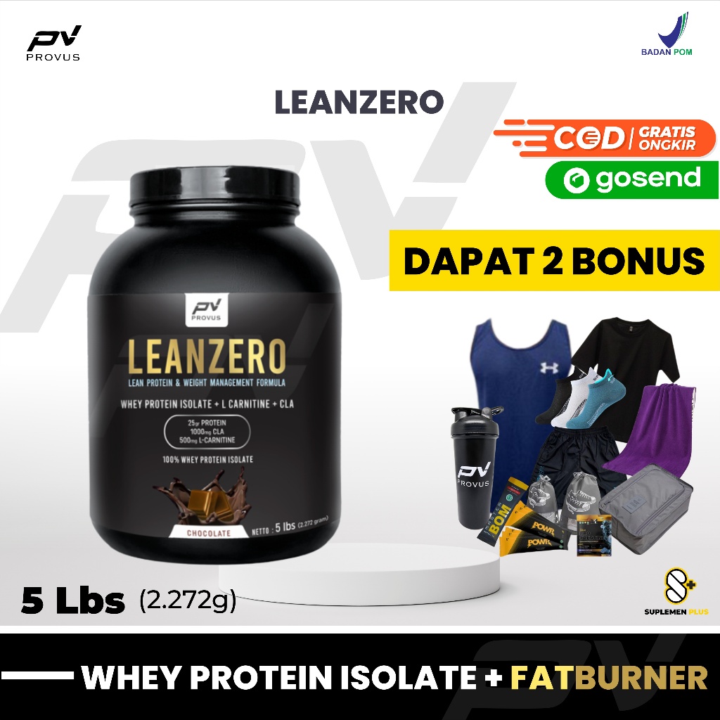 Jual Provus Lean Zero Leanzero 5 Lb Whey Protein Isolate Fat Burner ...