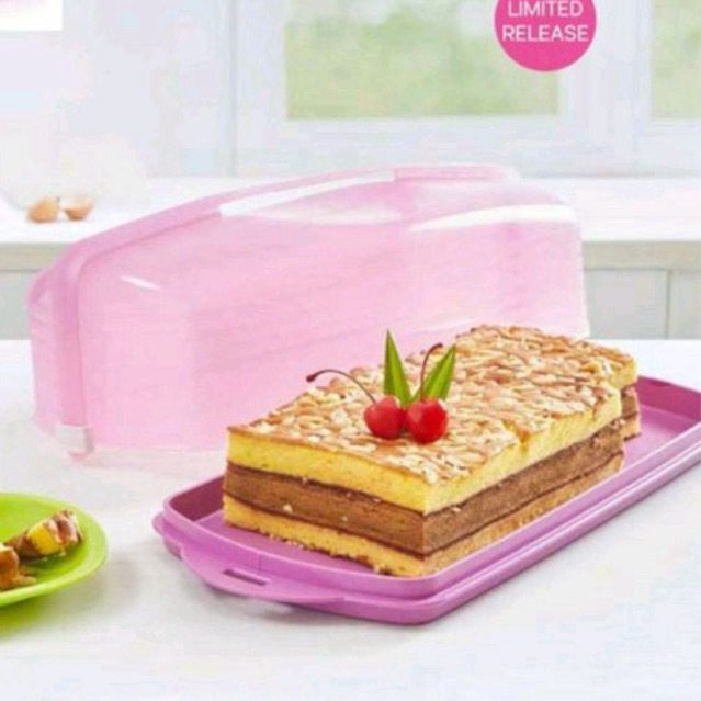 Jual Cake Taker Rectangular (tempat kue) | Shopee Indonesia