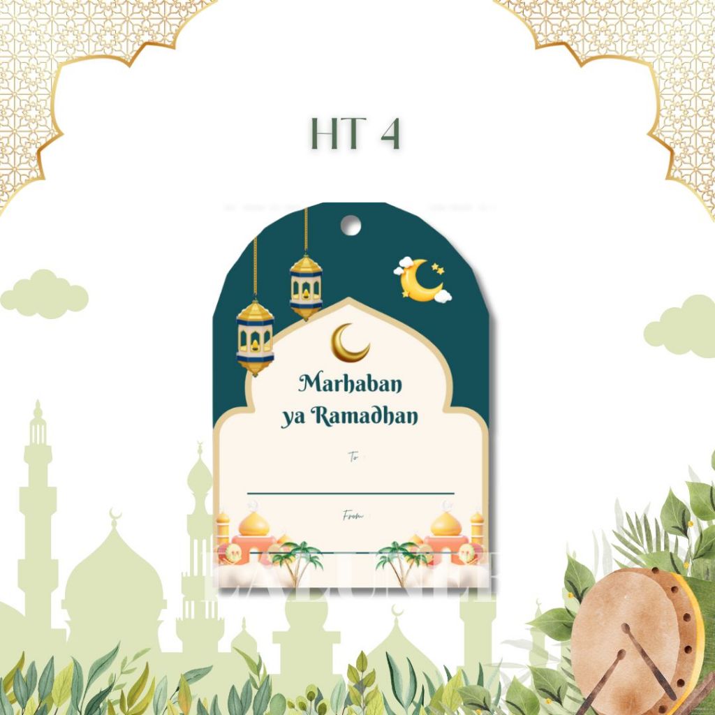 Jual READY STOCK Hang Tag Lebaran - Hang Tag Hampers Idul Fitri ...