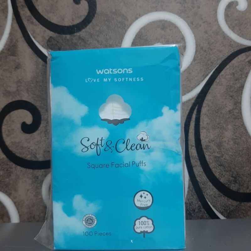 Jual WATSONS Square Facial Puffs 100Pcs | Shopee Indonesia