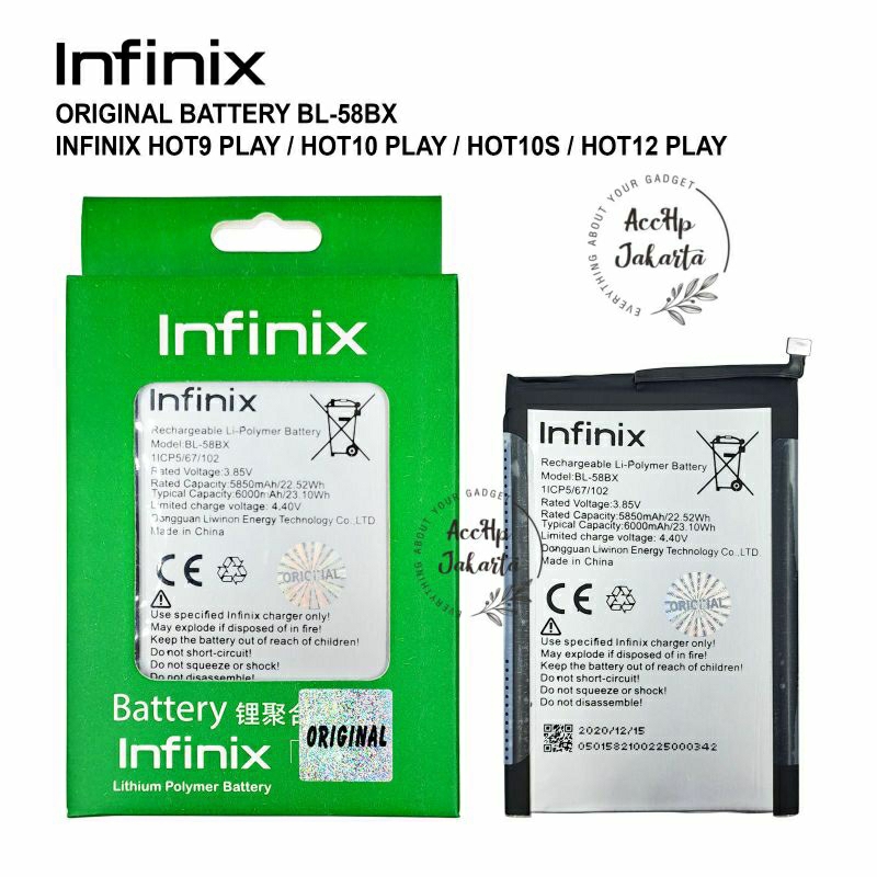 Jual Baterai infinix Hot 9 Play Hot 10s Hot 10 Play Hot 11 Play Hot 12 ...
