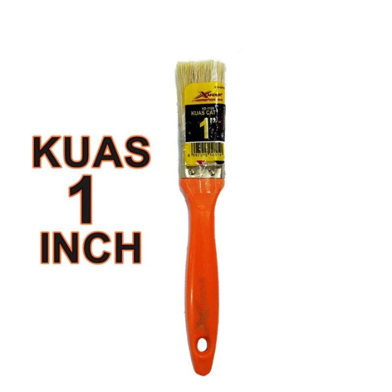 Jual Kuas Cat Tembok 1 Inch Kuas Cat Tembok Besi Kayu Serbaguna ...