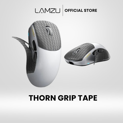 Jual Lamzu Thorn Grip Tape Grips Rubber Anti-Slip Mouse Gaming | Shopee Indonesia