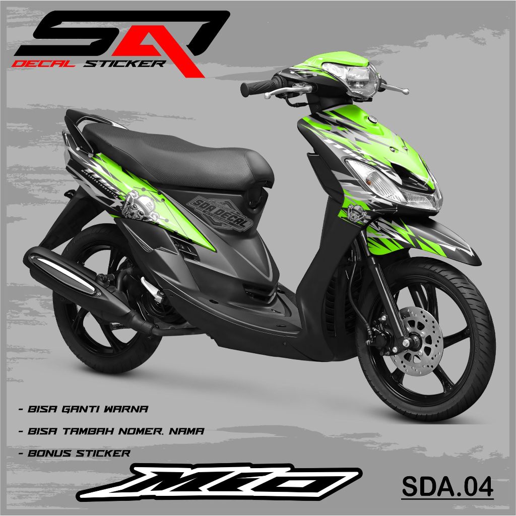 Jual Stiker Full Body MIO SPORTY MIO SMILE - Decal Sticker Variasi ...