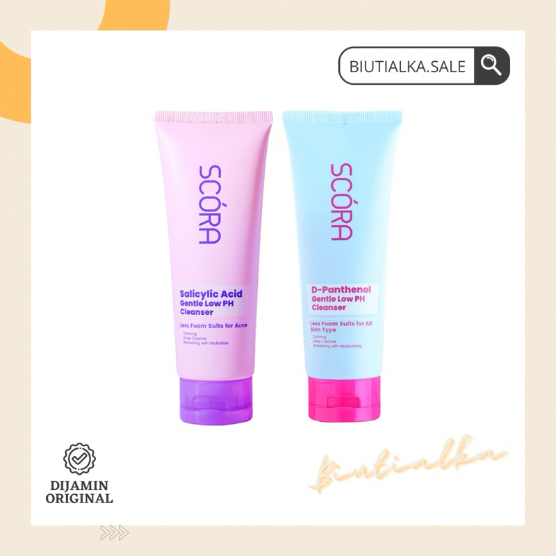 Jual [READY] SCÓRA SCORA Face Wash Facial Cleanser 100ML | Salicylic ...