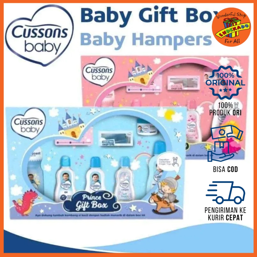 Jual CUSSONS BABY GIFT BOX - PAKET BABY GIFT | Shopee Indonesia
