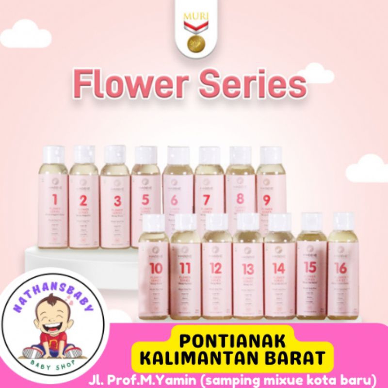 Jual Minyak Telon Habbie Telon Flower Series Varian Bunga Ukuran 100 ML ...