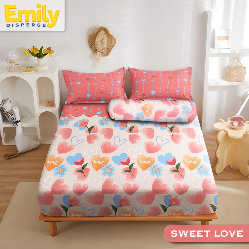 Jual Sprei Kasur uk 200x145cm - 4 Sudut Karet Include Sarban Sargul ...