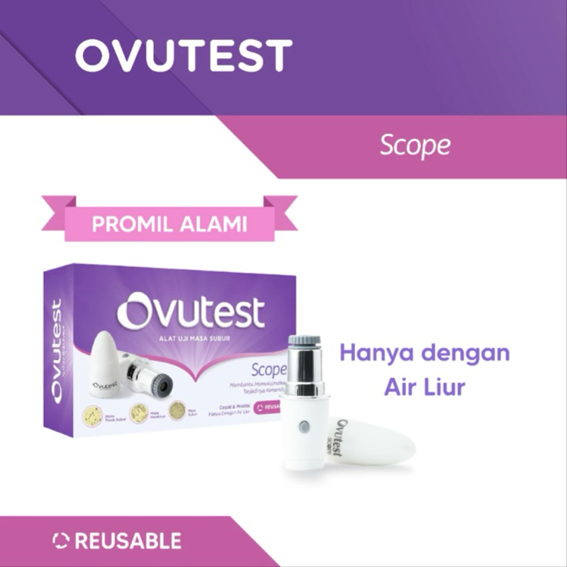 Jual Ovutest Scope Promil Alami (Alat Tes Masa Subur) | Shopee Indonesia