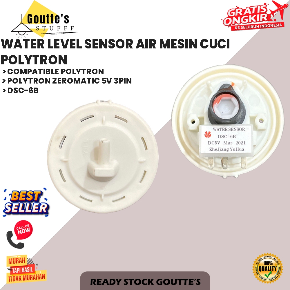 Jual WATER LEVEL SENSOR AIR MESIN CUCI POLYTRON | Shopee Indonesia