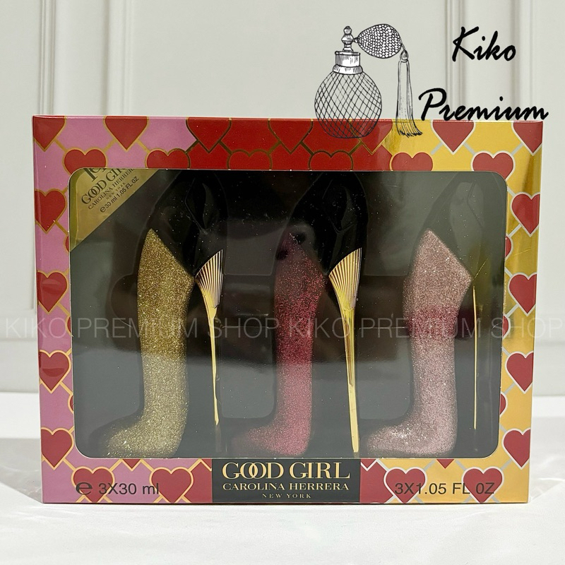 Jual [Love Set] CH Good Girl isi 3Pc Set 30ml Motif Love Hati ...
